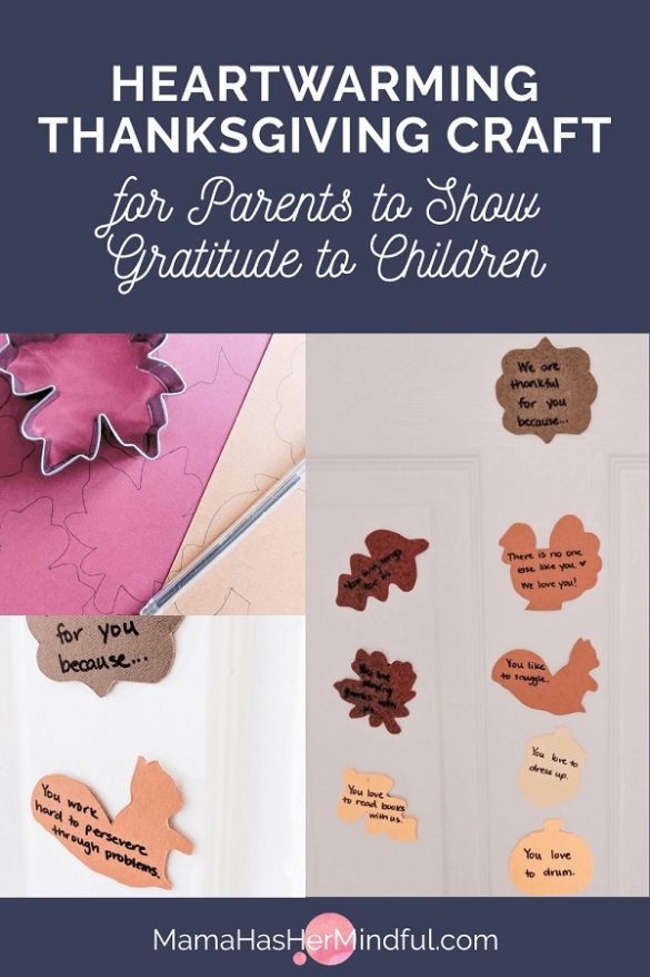 10 Days of Thankfulness Craft: Unique Thank You Notes to Kids