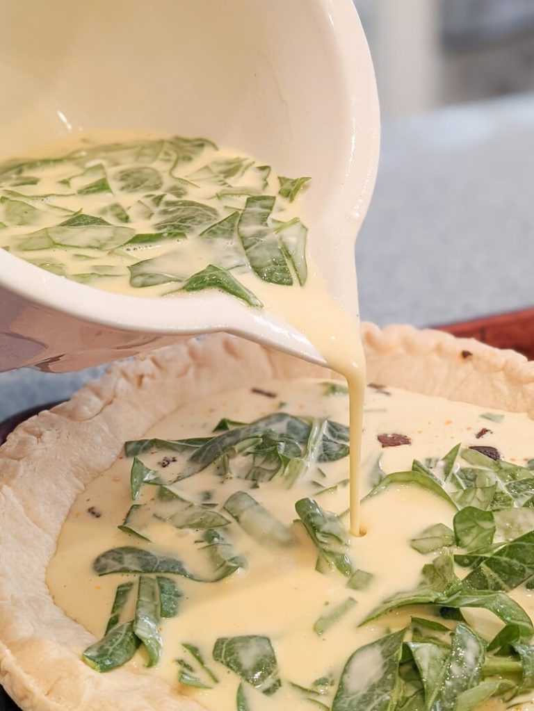 Heavenly JUST Egg Vegan Quiche Recipe | Mama Has Her Mindful